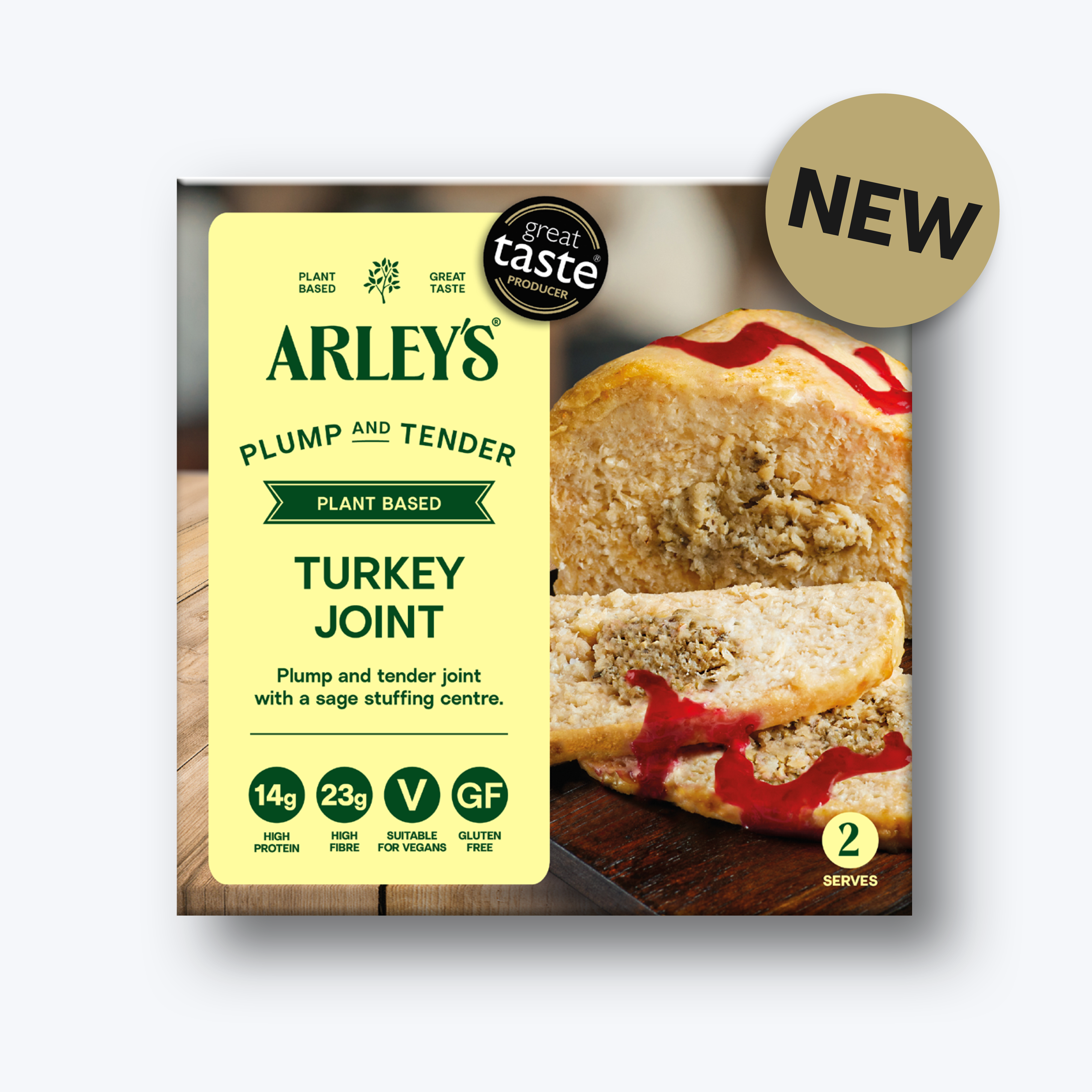 Arley's Plant Based Turkey Joint 1 x 200g